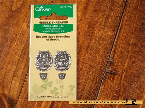 Needle Threader By Clover Millard Sewing Center
