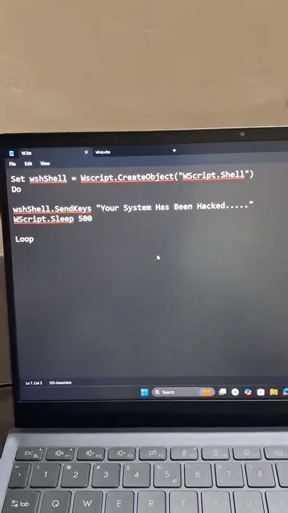 i made a virus 💻🛑 cybersecurity ethicalhacking knowledge