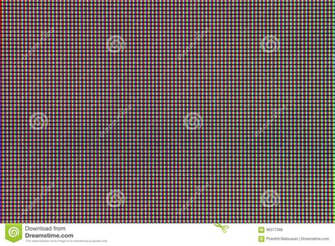 Closeup LED Lights Bulb Diode From Computer Monitor Screen Display Stock Photo Image Of
