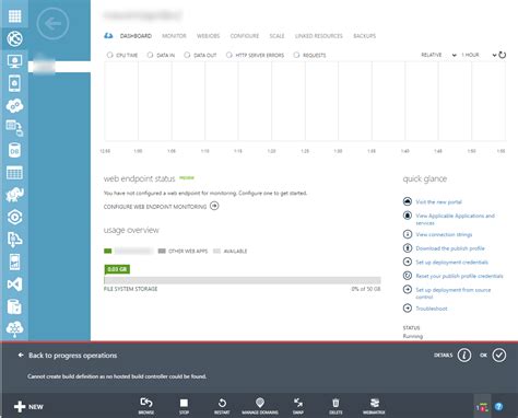 Continuous Integration Cannot Set Deployment From Source Control For Azure App Service Stack
