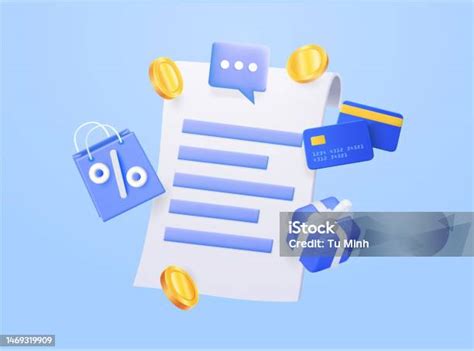 신용 카드와 돈 동전 가방 카트 선물 상자 Messege와 청구서 지불 영수증 쇼핑 및 지불 거래 온라인 지불 개념입니다 3d 벡터 일러스트 레이 션 가격에 대한 스톡 벡터