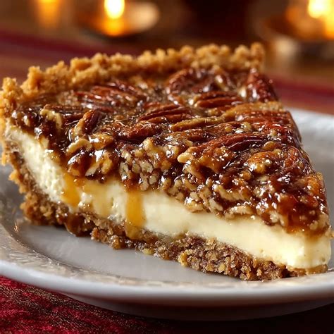 Pecan Cheesecake Pie