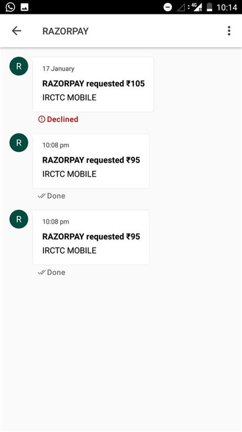 Resolved Razorpay — Amount Refund Regarding