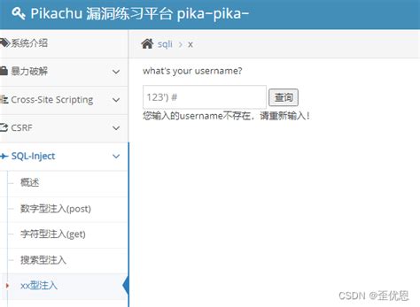 Sql注入——————pikachu靶场pikachu靶场sql Csdn博客 Sql注入——————pikachu靶场pikachu靶场sql Csdn博客
