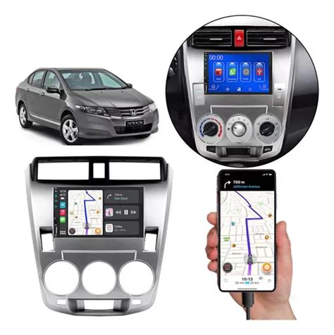 Kit Multimídia 7 Polegadas City 2009 2010 2011 2012 2013 Parcelamento Sem Juros