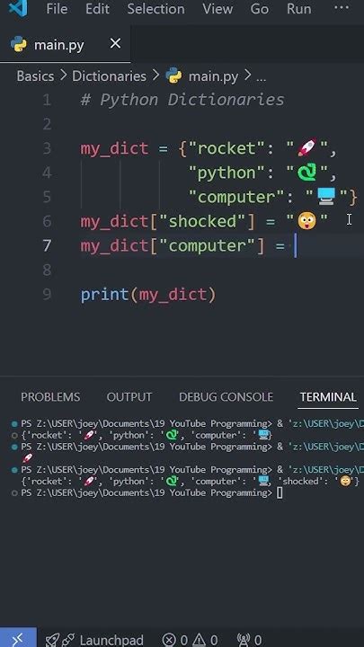 Python Basics Dictionaries In Under A Minute 📚 Code On Earth