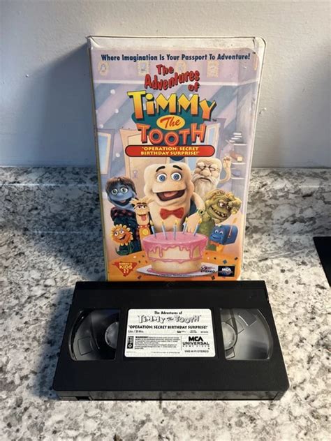 The Adventures Of Timmy The Tooth Vhs Operation Secret Birthday