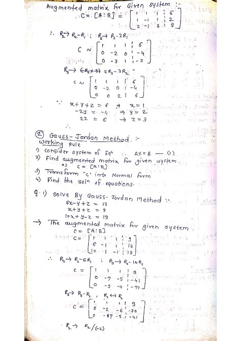 SOLUTION Linear Algebraic Equation Studypool