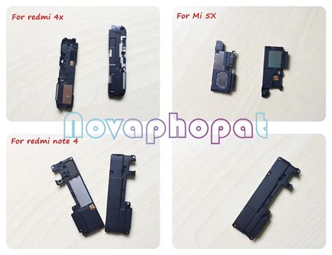 Novaphopat For Xiaomi Mi A X Redmi X Redmi Note X Buzzer Loudspeaker Ringer Loud