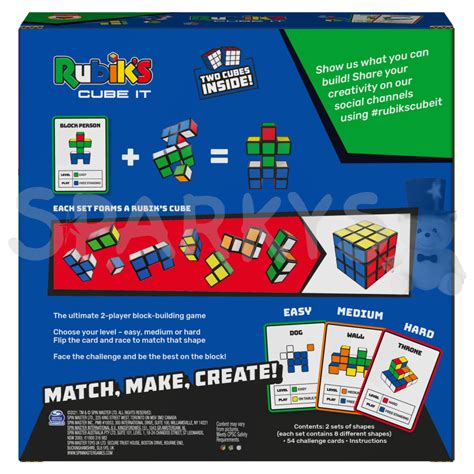 Spin Master Rubiks LogickÁ Hra Cube It Sparkys
