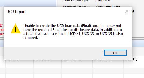 UCD Not Generating Issue Quality Excellence