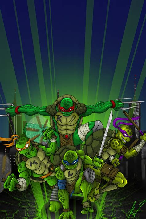 640x960 Teenage Mutant Ninja Turtles Insignia Iphone 4 Iphone 4s Hd