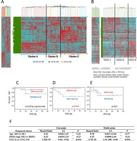 unsupervised hierarchical clustering by gene expression array analysis