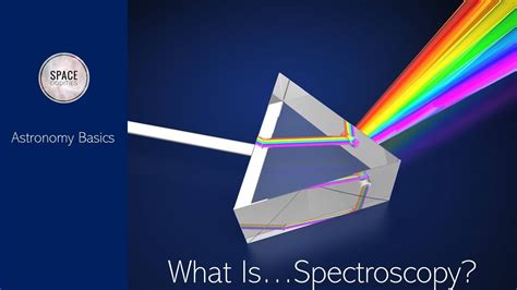 Astronomy Basics What Is Spectroscopy YouTube