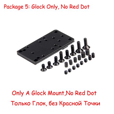 Highly Compatible Collimator Mini Rmr Red Dot Sight With Glock