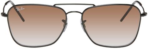 Ray Ban Curved Lense Sunglasses Smart Closet