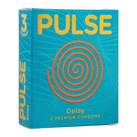 Pulse Delay Premium Condoms Extra Time And Pleasure Condombox Pk