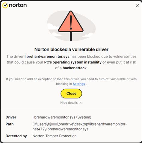 LibreHardwareMonitor Sys Norton For Windows Norton Community