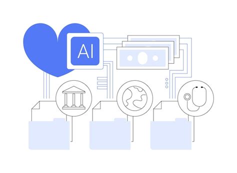 Premium Vector AIStreamlined Resource Allocation Abstract Concept Vector Illustration
