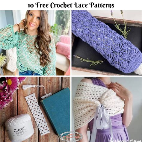10 Stunning Free Crochet Thread Patterns Nickis Homemade Crafts