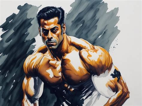 Premium AI Image Salman Khan