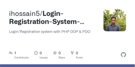 Github Ihossain5login Registration System With Php Login
