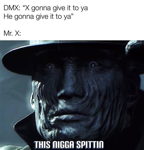 Mr X From Re2 Wild Rmeme
