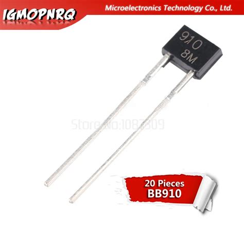 20pcs Bb910 910 To 92 Marking 910 To92s Varactor Diode New Originalintegrated Circuits