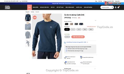 Full Source Code Website Bán Thời Trang Nam đẹp