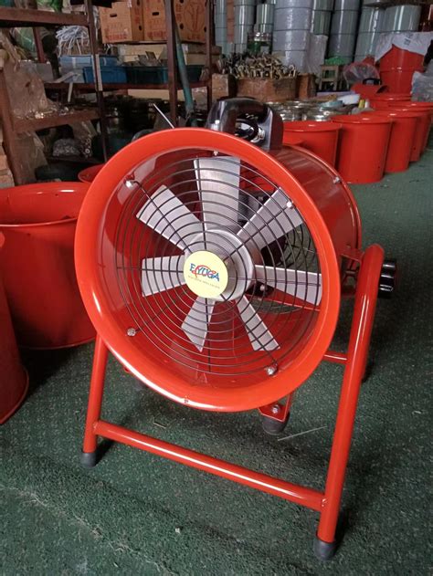 2200w 이동식 축 방향 유량 인공 호흡기 팬 29000cfm 24 인치 알루미늄 블레이드 배기 팬 의 고품질 2200w 이동식 축 방향 유량 인공