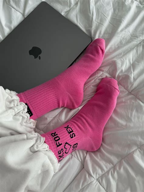 НОСКИ “for Good Sex” РОЗОВЫЙ купить в Москве и с бесплатной доставкой