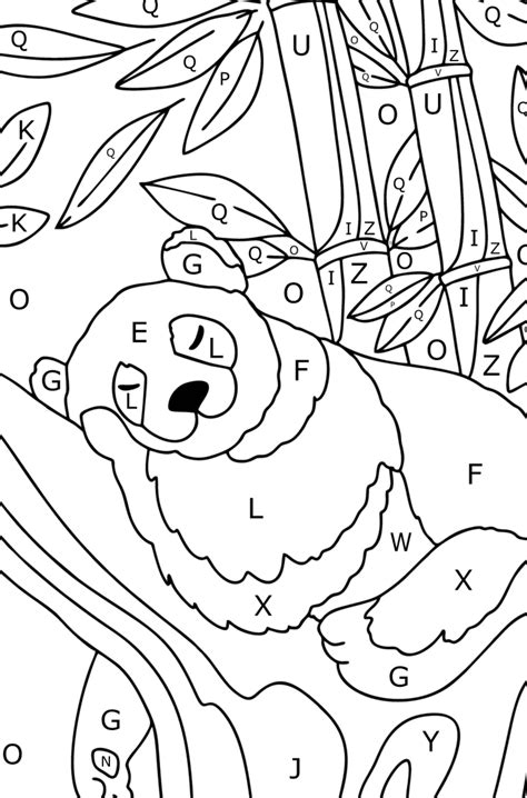 Pandas In De Natuur Kleurplaat Coloring For