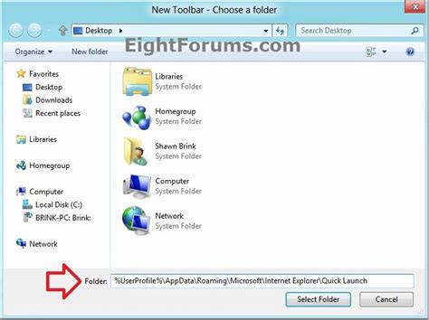 Quick Launch Add To Taskbar In Windows Windows Help Forums