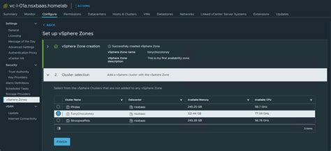 Deploying Tanzu Workload Availability Zones On Vsphere 8 With Nsx T