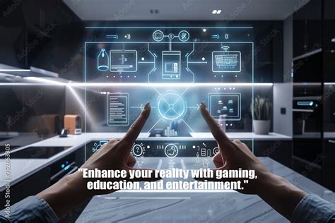 Immersive Augmented Reality In Smart Homes With Interactive Holograms