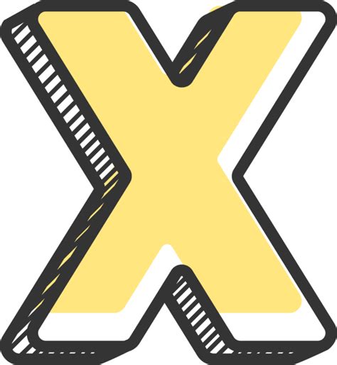 Letter X Pngs For Free Download