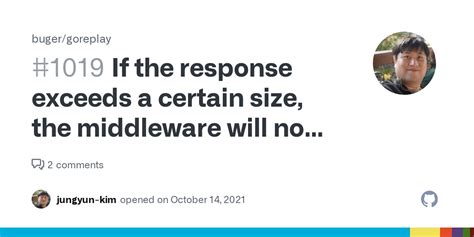 If The Response Exceeds A Certain Size The Middleware Will Not Work