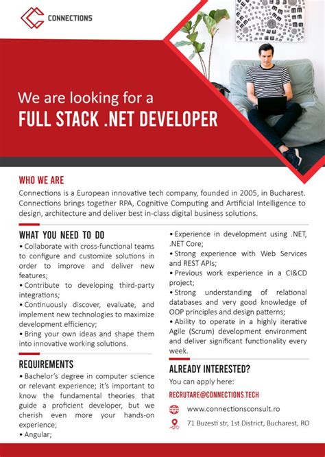 Full Stack Net Developer Connections