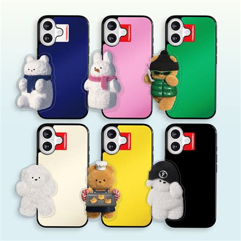 더나인몰 베스트 글로시 11 컬렉션 범퍼 아크릴 스마트톡 아이폰 16 케이스