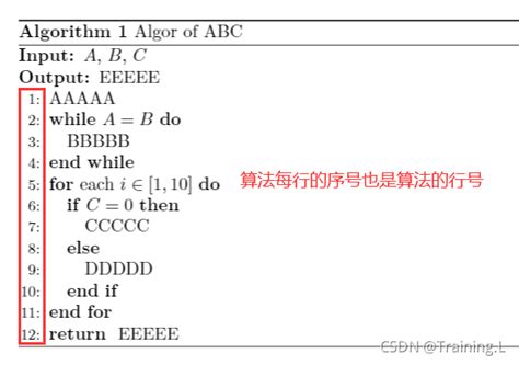 5 Latex 算法伪代码基本格式排版latex Algorithm位置 Csdn博客