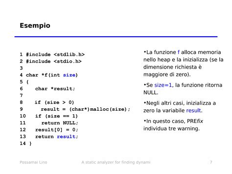 A Static Analyzer For Finding Dynamic Programming Errors Ppt