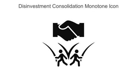 Relationship Monotone Icon Slide Team