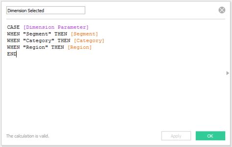 Allow Users To Choose Measures And Dimensions In Tableau 201 Concord Usa