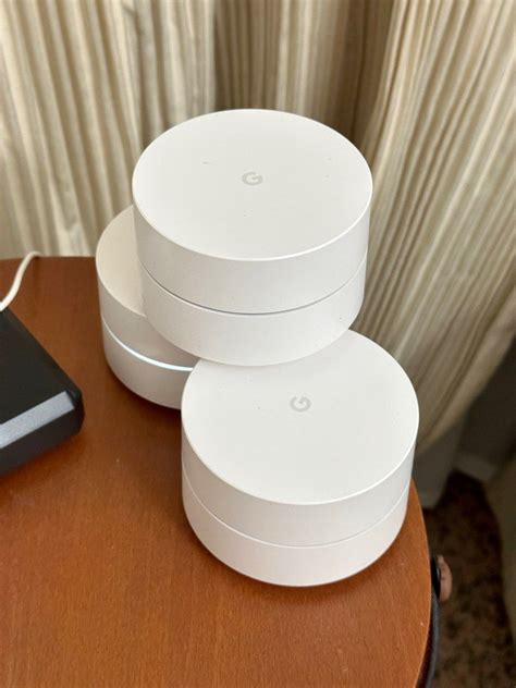 Google Mesh Wifi Router X 3 Computers Tech Parts Accessories Networking On Carousell
