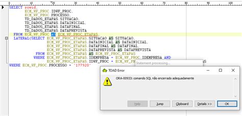 Problem When Running Sql Oracle Command With Rowid Stack Overflow
