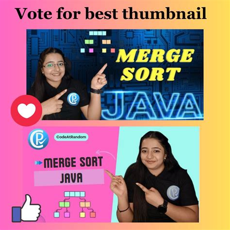 Code At Random On Linkedin Ui Technology Thumbnail Mergesort Java Javadeveloper 14