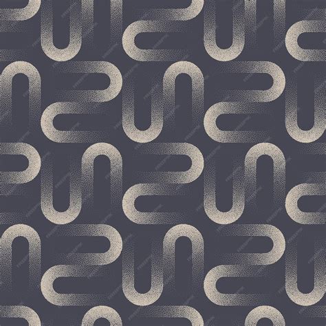 Premium Vector Modern Fashioned Dynamic Seamless Pattern Vector Dot Work Abstract Background