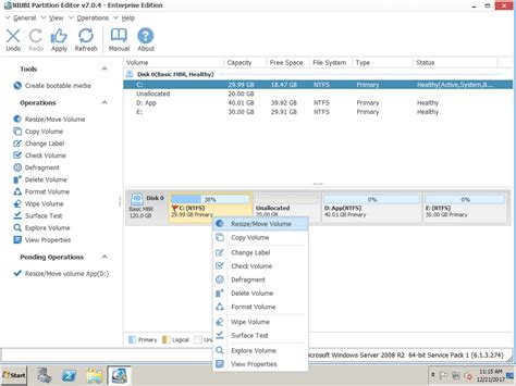 Extend C Drive Windows 2008 Server R2 Complete Solution