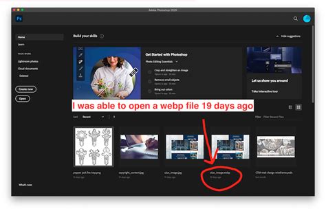 Solved Suddenly Photoshop Cant Open Webp Files Adobe Product Community 11800529