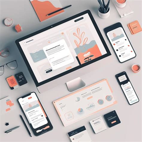 Ui Ux Designs Premium Ai Generated Image